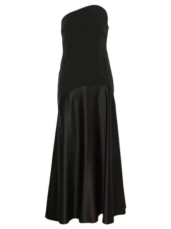 Solace London The Edison Midi Dress - Black