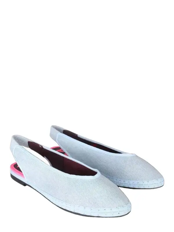 FLABELUS Narnia Slingback Ballet Flats - Blue