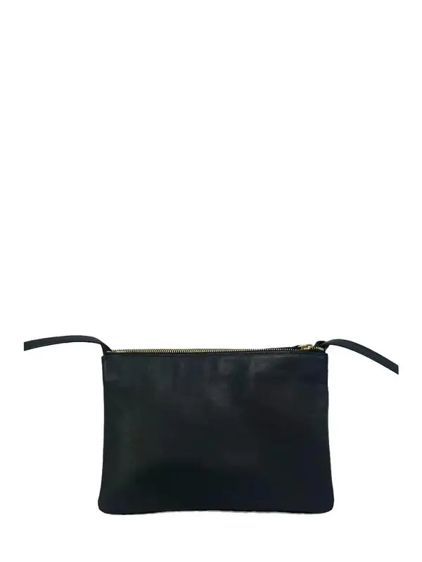 Celine 2016 Small Lambskin Trio Crossbody Bag - Black