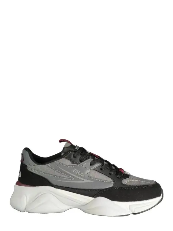 FILA Recade Logo-print Panelled Sneakers - Grey