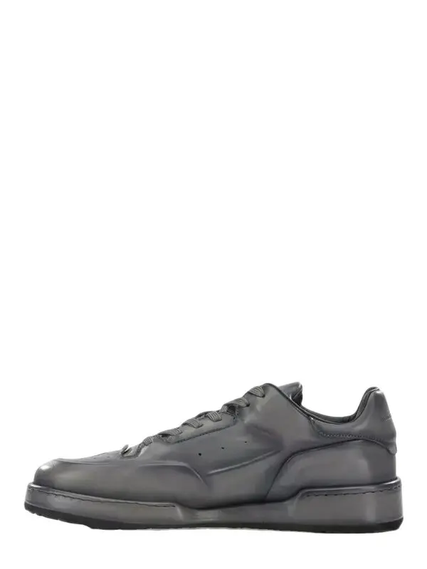 Officine Creative Eraser Panelled Leather Sneakers - Grey
