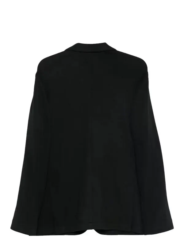 Marco Pescarolo Giove Notched-lapels Blazer - Black