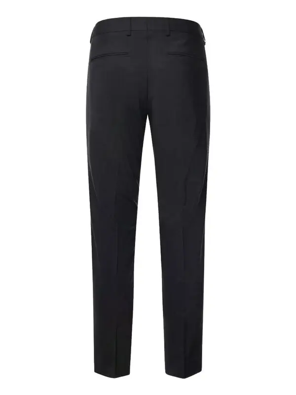 BE ABLE Pressed-crease Tailored Trousers - Grey