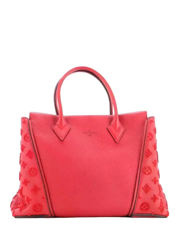 LOUIS VUITTON W Veau Cachemire Calfskin Pm Tote Bag - Red