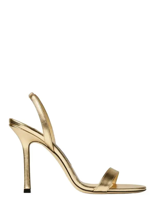 JIMMY CHOO Heeled Sandal - Gold