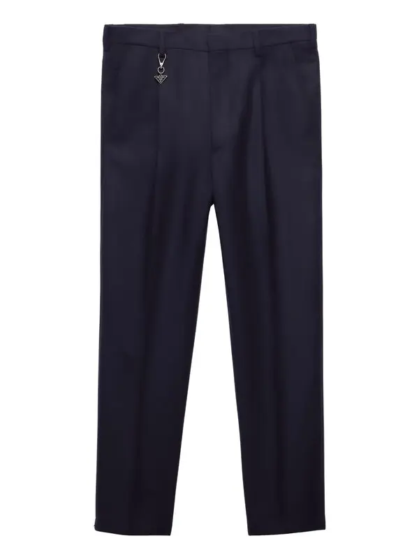 Prada Re-wool Pants - Blue