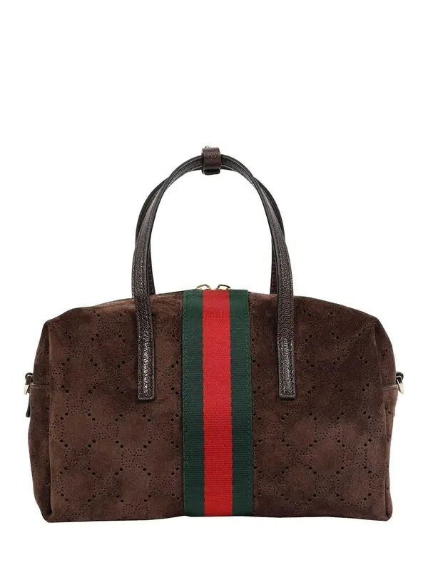 Gucci Small Boston Bag - Brown