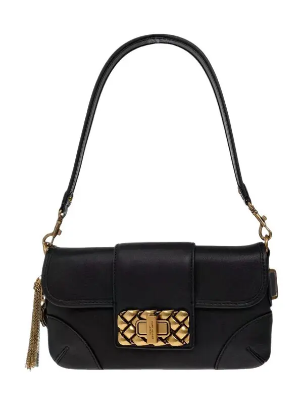 Kurt Geiger Marylebone Leather Shoulder Bag - Black