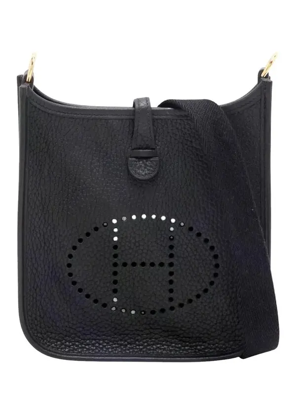 Hermès 2020 Clemence Evelyne I 16 Amazone Crossbody Bag - Black