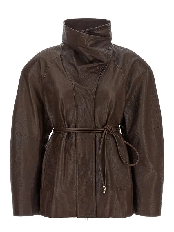 Sportmax Alaggio' Jacket - Brown