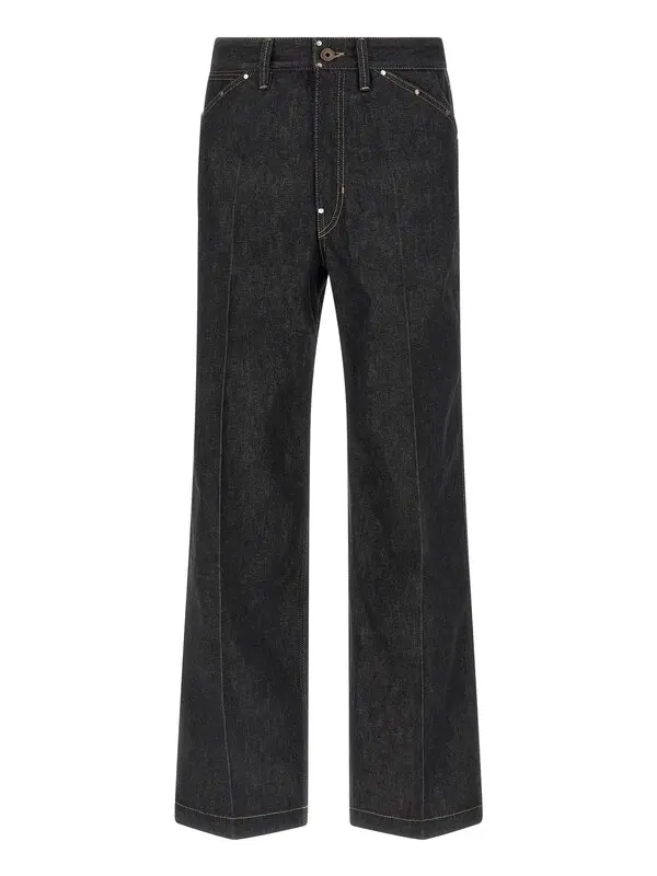 LEMAIRE Rivet Jeans - Black
