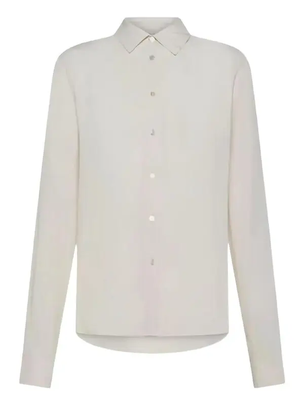 Seventy Long-sleeve Button-up Shirt - Neutrals