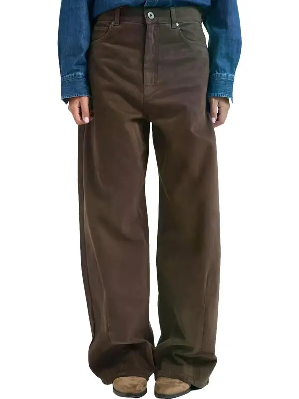 Max Mara Wide-leg Trousers - Brown