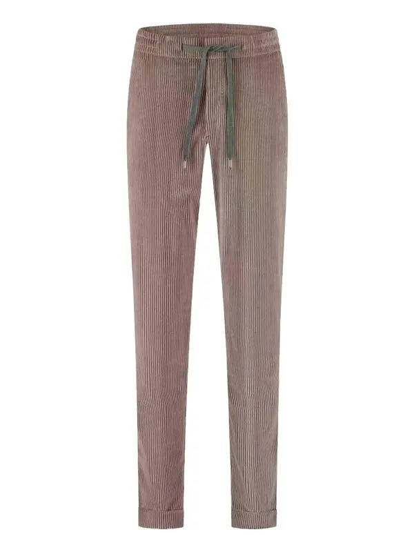 Marco Pescarolo Drawstring Corduroy Trousers - Neutrals