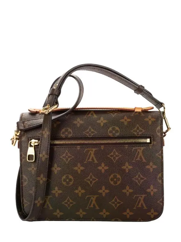 LOUIS VUITTON Pochette Metis Foldover-top Cross Body Bag - Brown