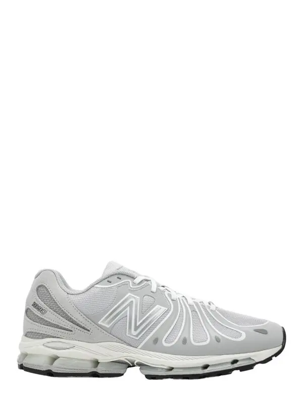 NEW BALANCE Abzorb 1890 Suede And Mesh Sneakers With Applied Logo - White