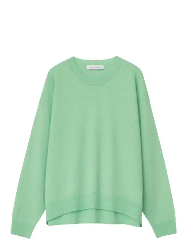 Iris Von Arnim Kalena 50 Years Cashmere-silk Sweater - Mint