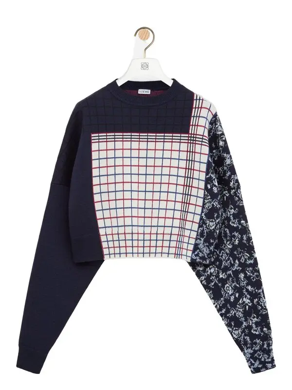 Loewe X Cosima Von Bonin Long-sleeve Knit Top - Multicolour