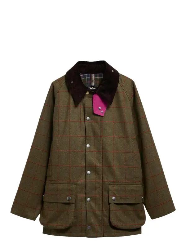 Barbour Paul Smith Loves Check Jacket - Olive
