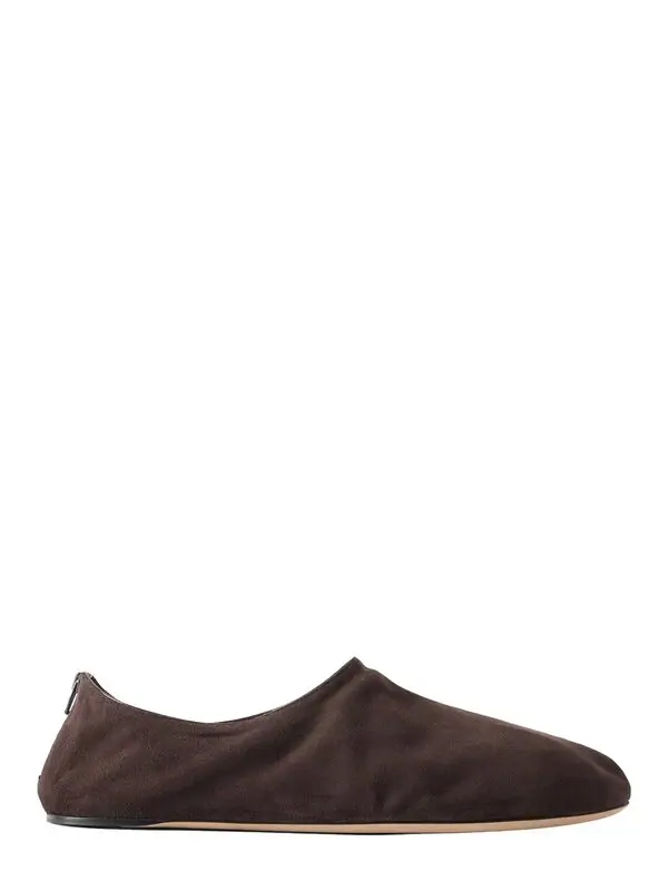 THE ROW Stellene Ballet Flats - Brown