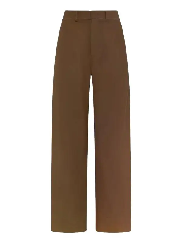 Seventy High-waisted Palazzo Pants - Brown