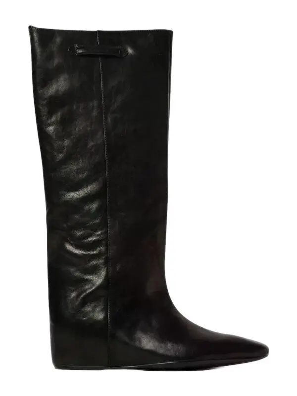 PALOMA BARCELO Judith Wedge-heel Boots - Black