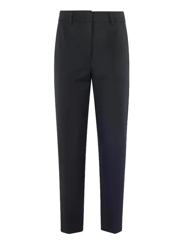 Seventy Belt-loops Tapered Trousers - Blue