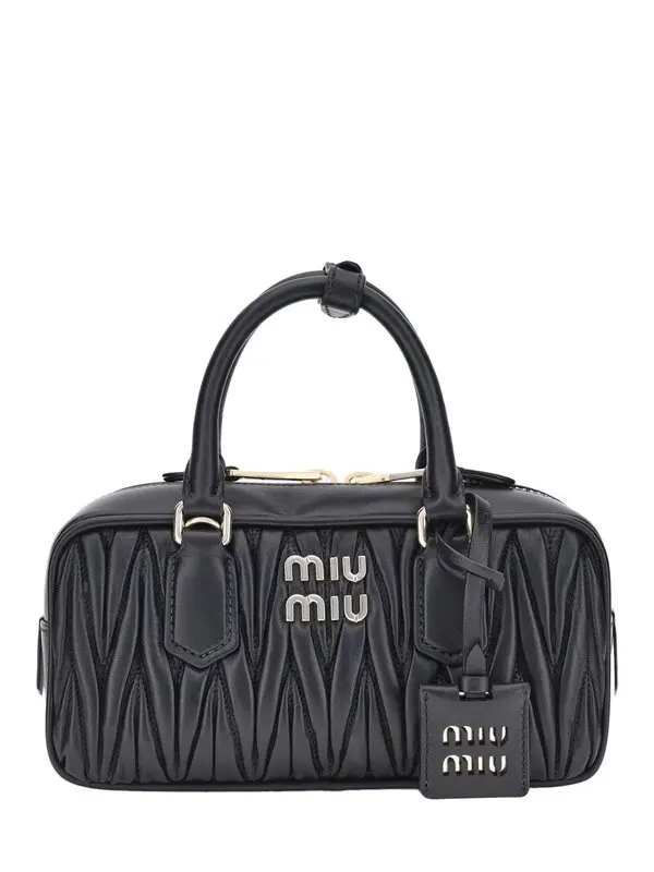 Miu Miu Arcadie Shoulder Bag - Black