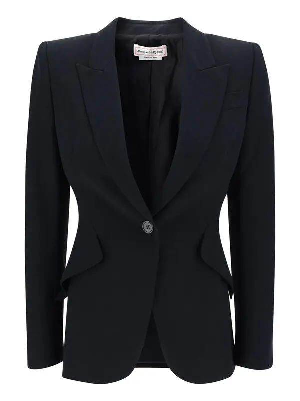 Alexander McQueen Blazer Jacket - Black