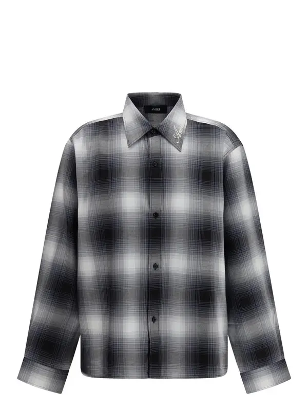 Amiri Overized Flannel Hirt - Multicolour