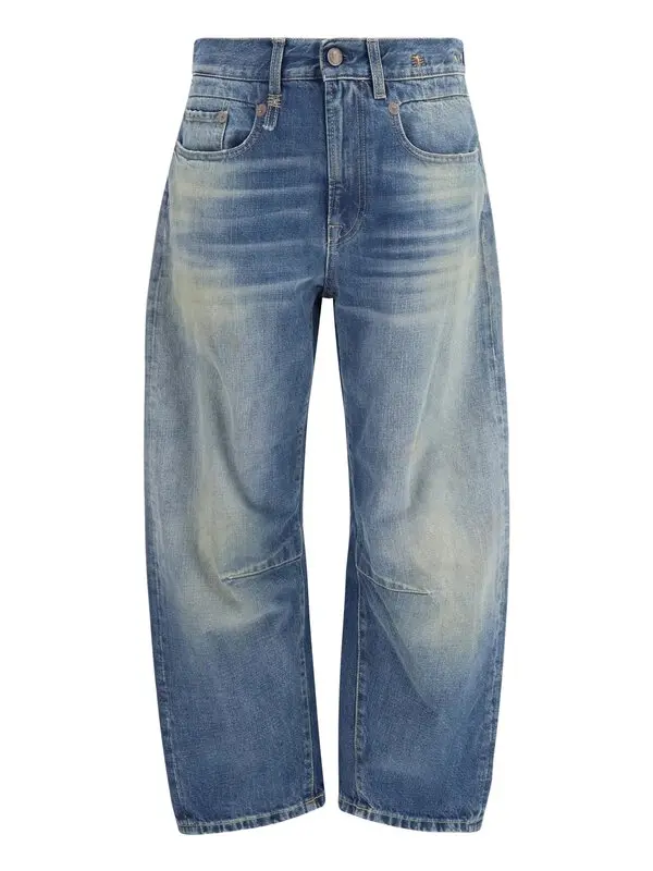 R13 Boyfriend Jeans - Light Blue
