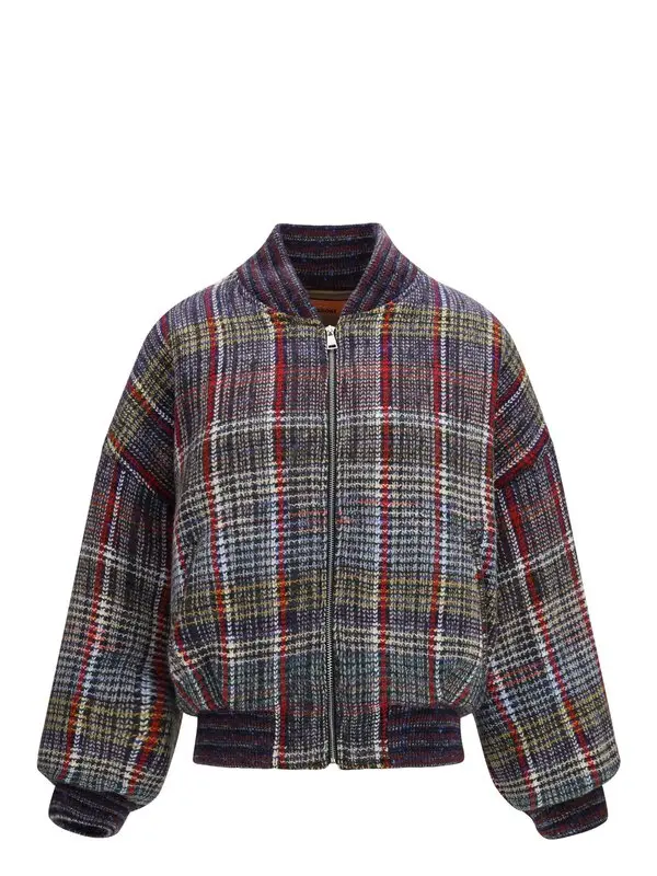 Missoni Caperdoni Check Wool Bober Feale - Multicolour