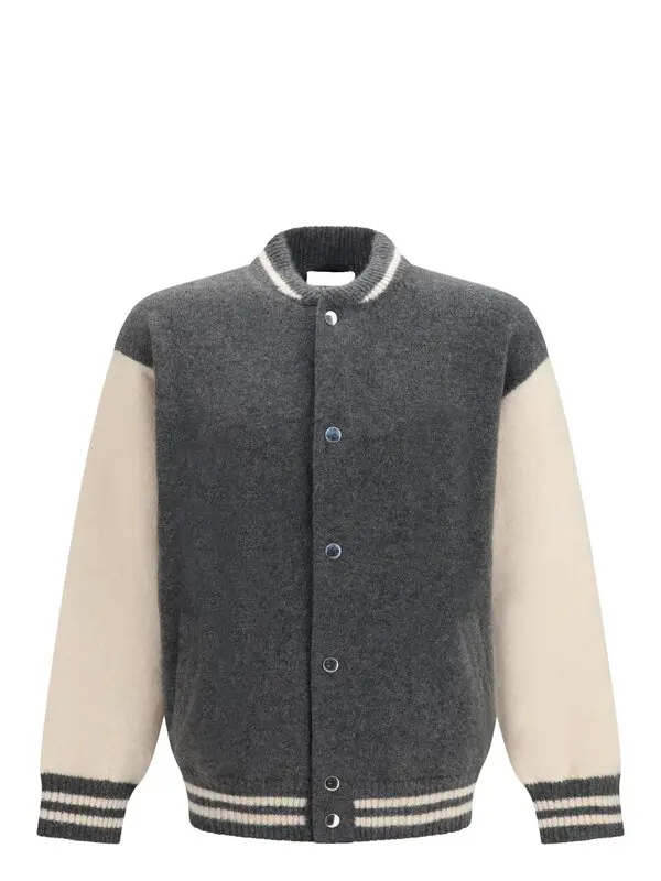 LANEUS Cashmere And Silk Bomber - Multicolour
