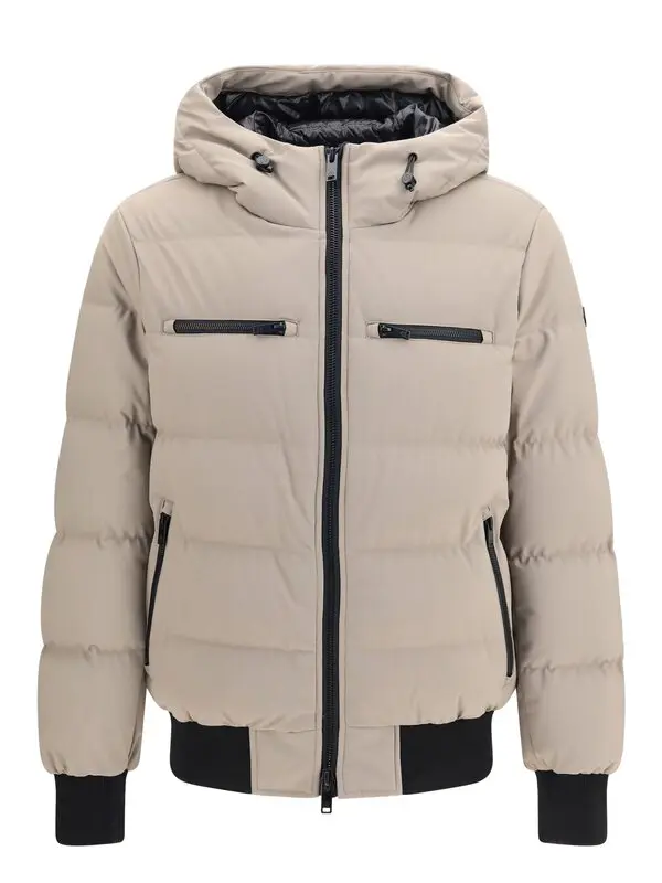 Moose Knuckles Soho Down Puffer Jacket Mae - Beige