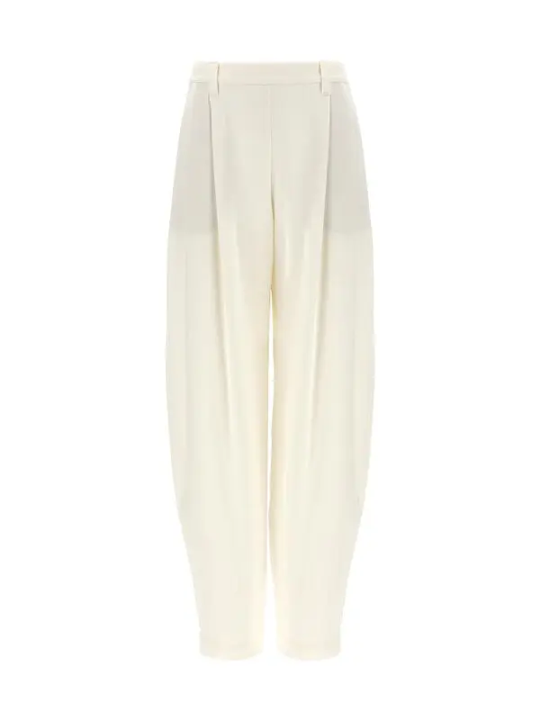 Brunello Cucinelli Slouchy' Pants - White