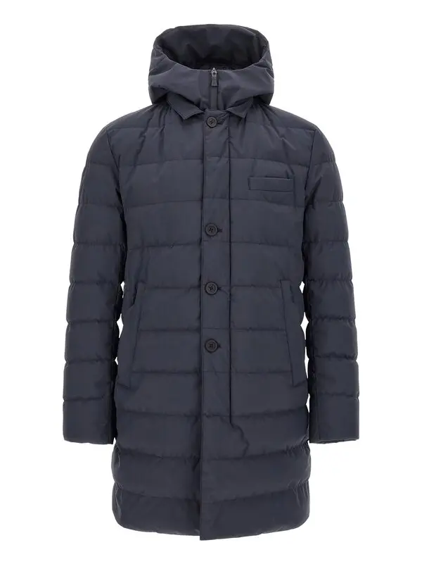 Herno Piumino Medio' Down Jacket - Blue