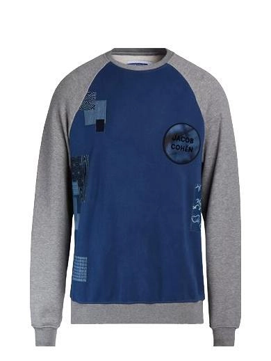 JACOB COHЁN Sweatshirt Size Cotton, Polyamide - Blue