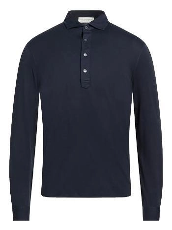 FILIPPO DE LAURENTIIS Polo Shirt Size Cotton - Navy