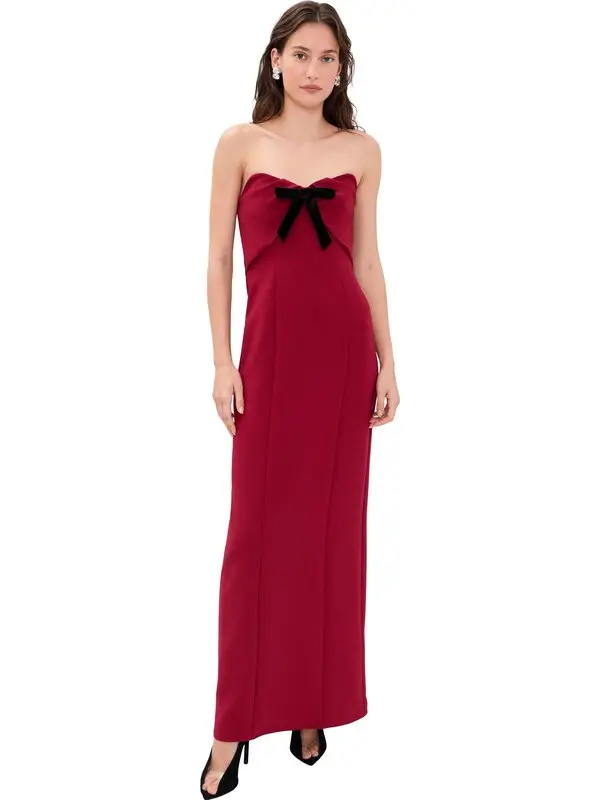 Shoshanna Brielle Dress - Ruby