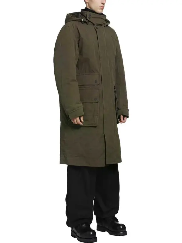 Moncler Allaine Hooded Parka - Green