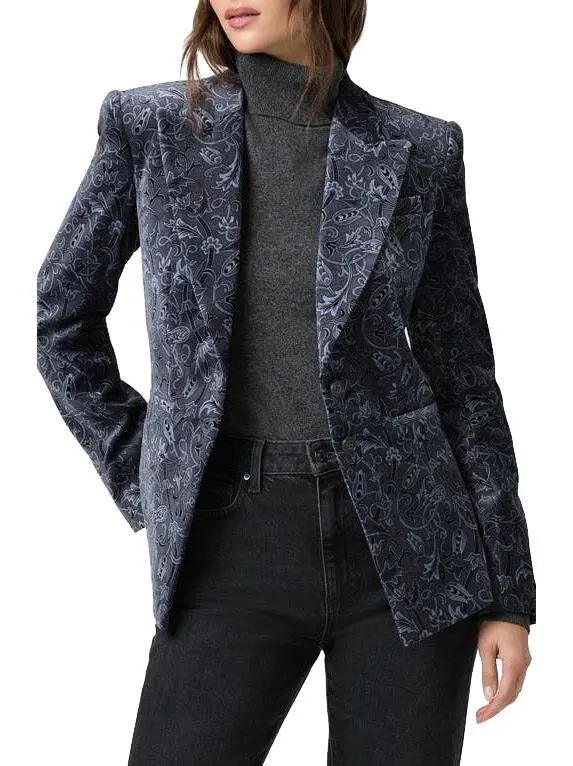 Paige Chelsee Blazer - Navy Multi