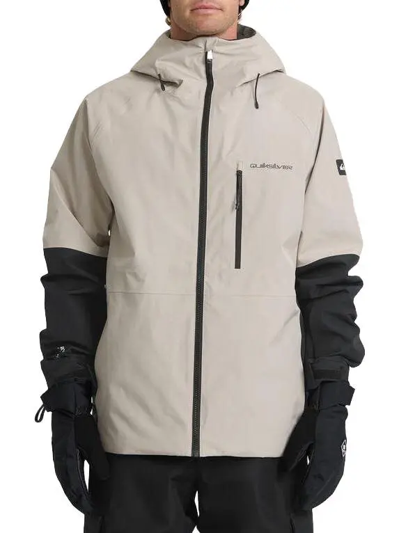 Quiksilver Ultralight 20k Waterproof Jacket - String