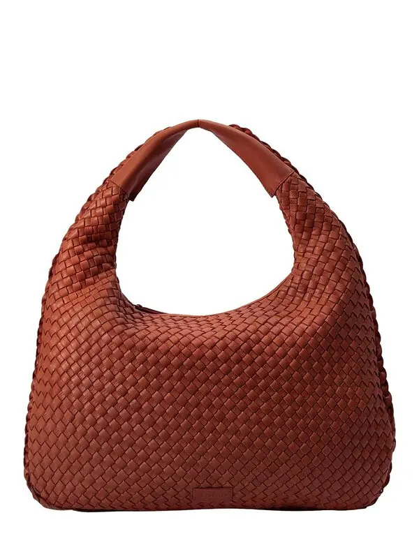 Écotorie San Angelo Leather Hobo Bag - Brandy