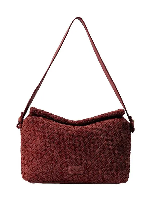 Écotorie Miranda Suede Shoulder Bag - Rust