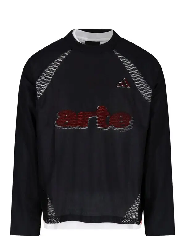 Adidas X Arte Double-layer Logo T-shirt - Multi