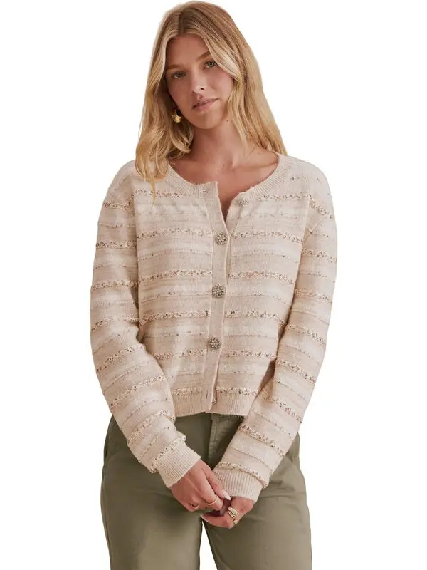 Splendid Lexa Sequin Cardigan - Sequin Multi