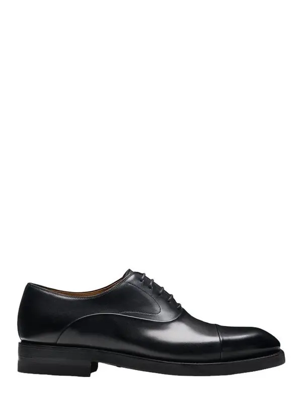 Magnanni Omega Leather Oxfords - Black