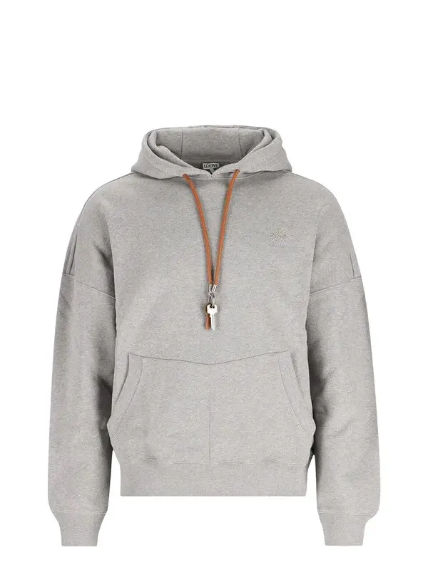 Loewe Hoodie Melange - Grey