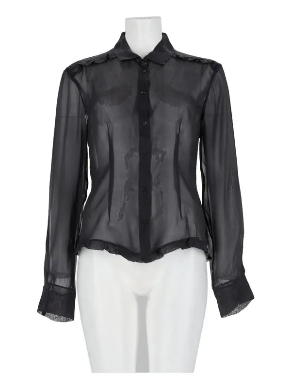 Paloma Wool Style Mini Shirt With Relaxed Fit - Grey