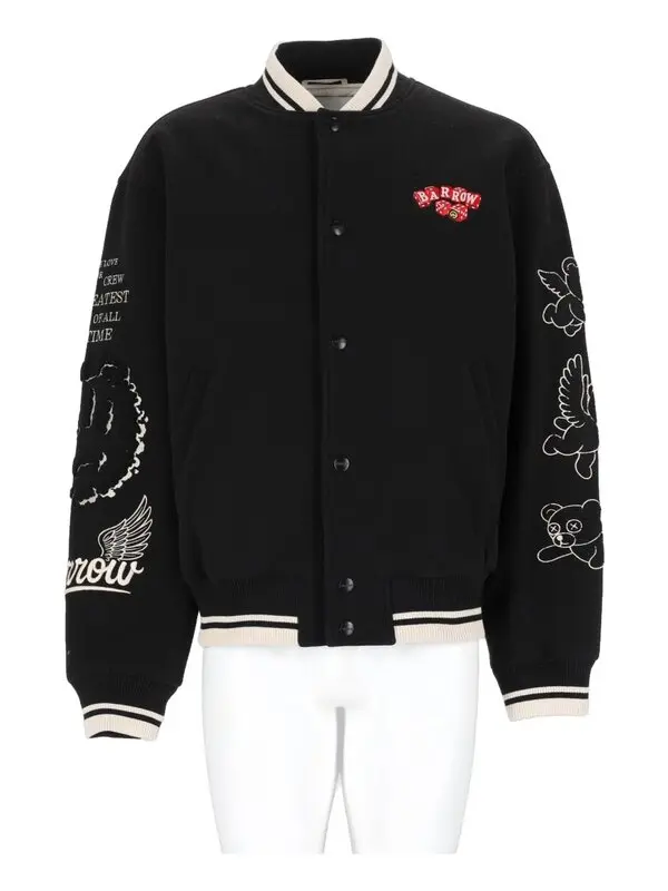 BARROW Sports Jacket In 100% Polyester - Black